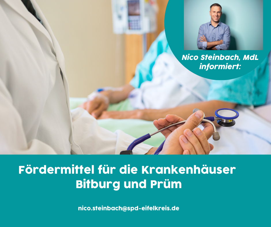 Krankenhaus Bitburg und Prüm erhalten Förderung: Ein gutes Signal und ...